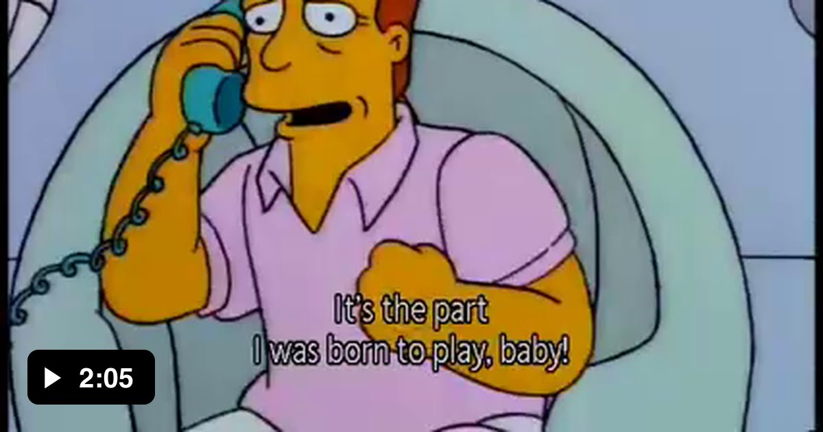 Musical Simpsons: Troy McClure makes a career comeback in the musical ...