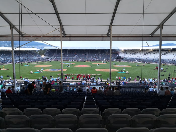 Biggest temporary stadium in the world with 50'000 seats for just one ...