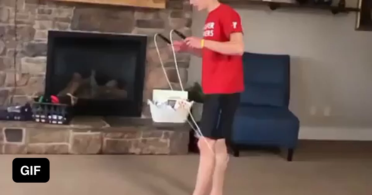Mad skipping rope skills - 9GAG