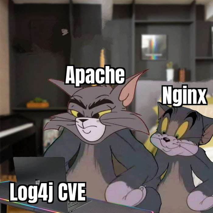 Piling on the Log4j memes.... - 9GAG