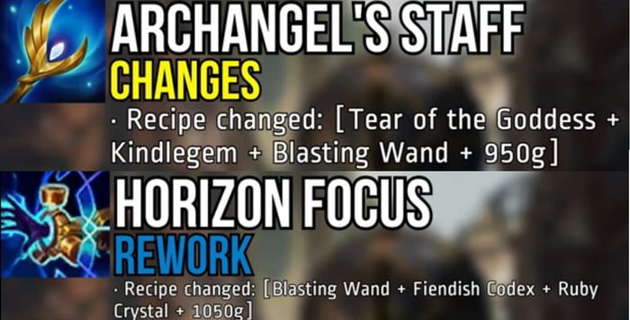 Needlessly large rod will truly become needless after patch 11.23 since ...