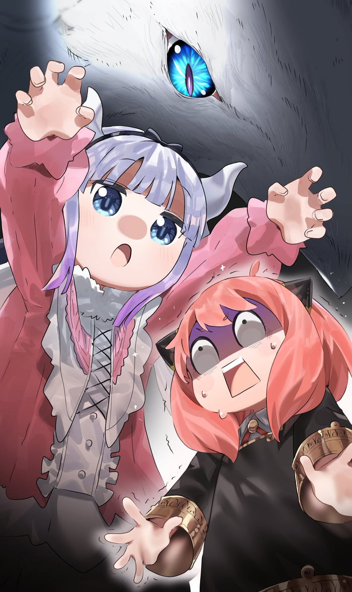 Kanna and Anya - 9GAG