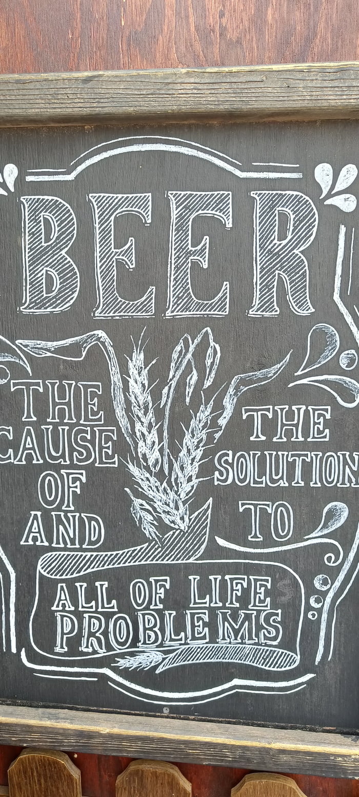 Beer the the cause solutions of and to all of life problems - 9GAG