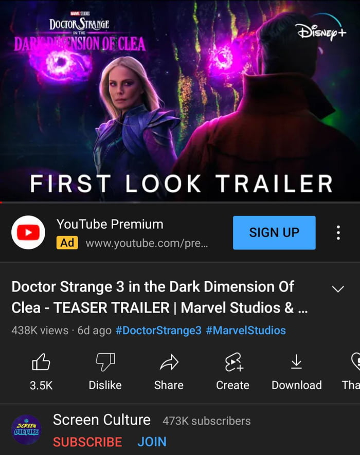 Who else wants to mass report Screen Culture for making fake trailers ...