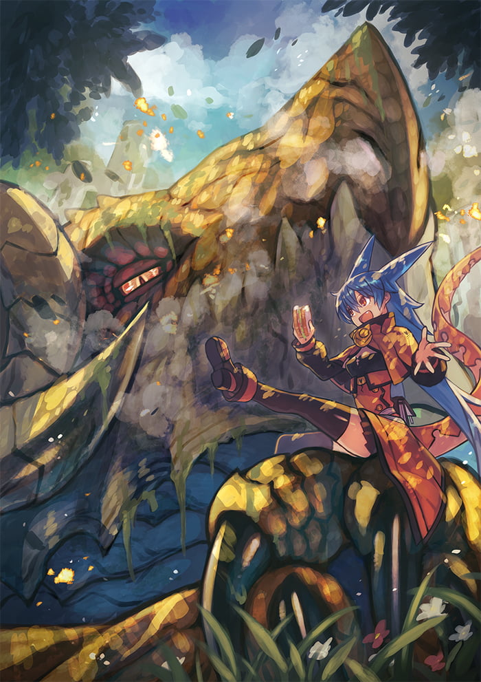 Dragon girl chilling with a dragon - 9GAG