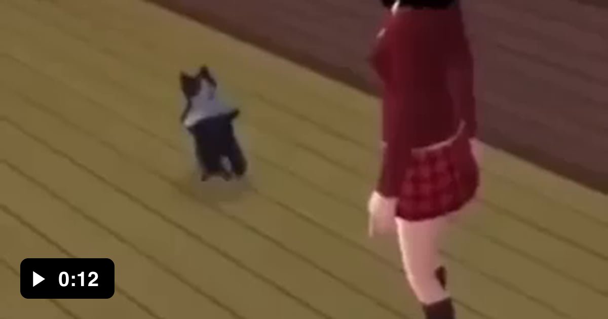 Sims Cat Breakdance - 9GAG