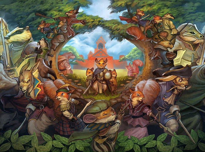 Eulalia! How about a Redwall open-world RPG? - 9GAG