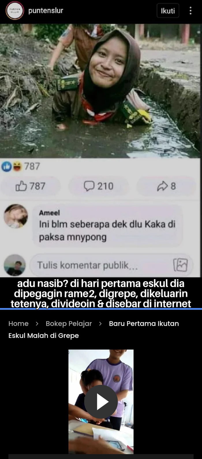 Ayo adu nasib pengalaman di sekolah!!! - 9GAG