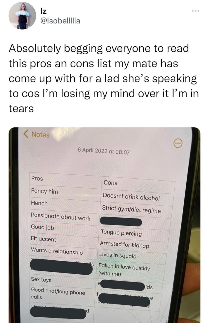 How many red flags can she ignore? - 9GAG