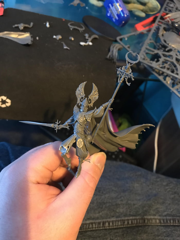 Wip Teclis conversion :) sculpting next! - 9GAG