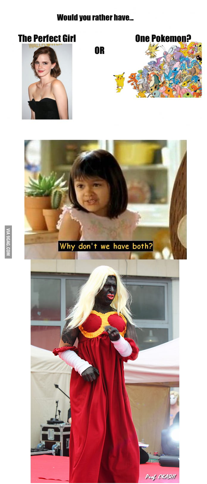 OHHH GOD WHY/ not both - 9GAG