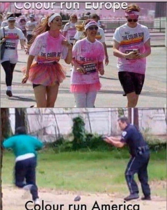 Color run - 9GAG