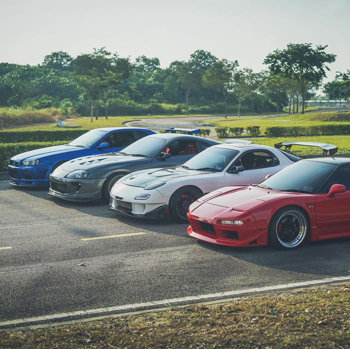 R34, supra MK4, RX7, NSX. choose one. - 9GAG