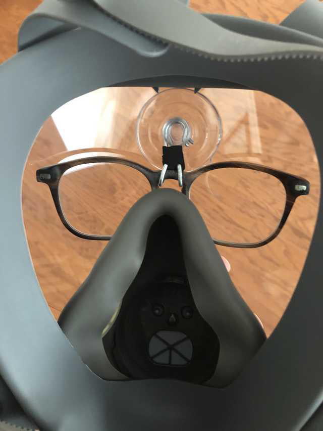 A DIY spectacle kit (correction glasses) for a PPE full face mask using ...