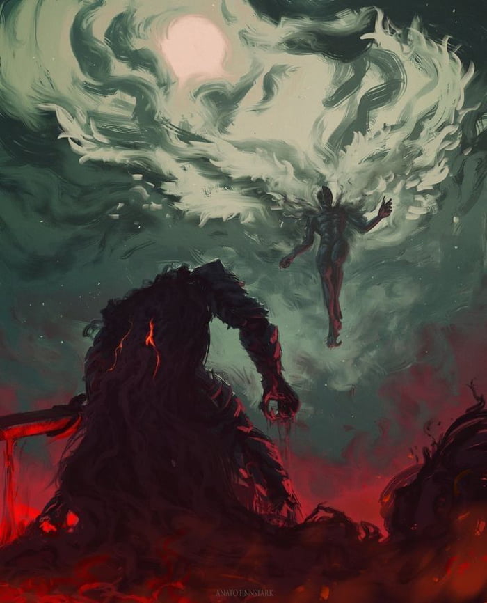 Welcome to berserk where the bad guy is an angel and the good guy kills ...