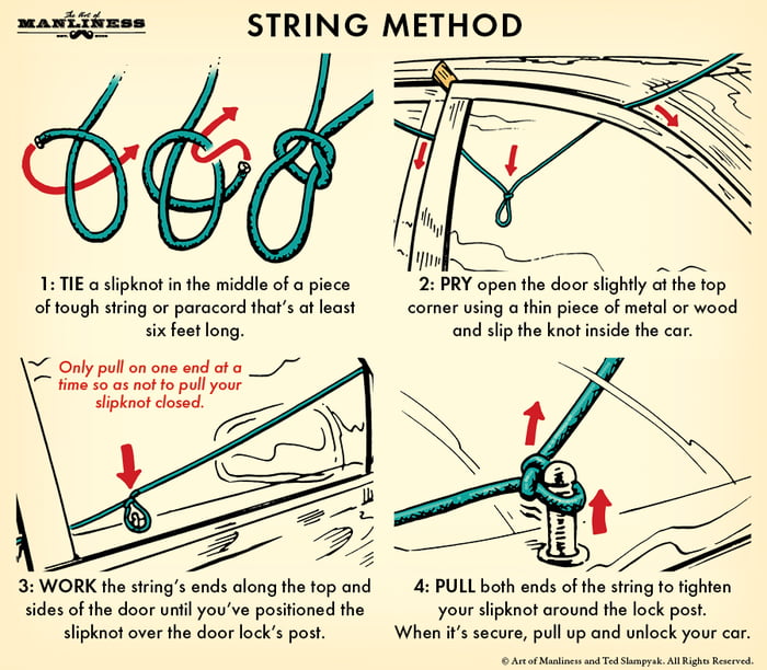 Open Car String Method - 9GAG