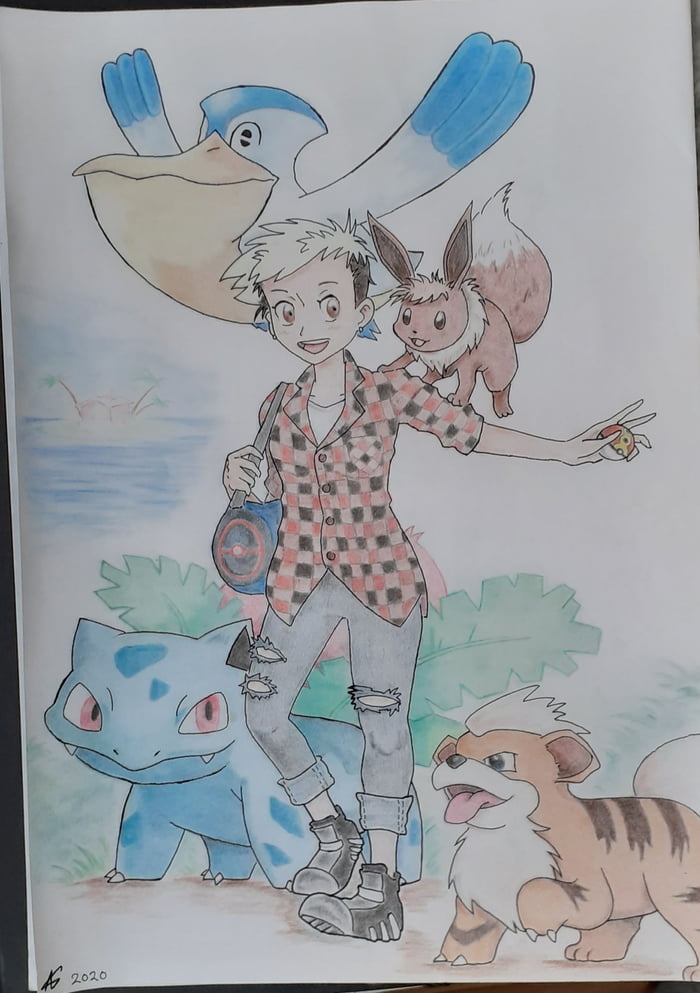 Pokemon trainer (my niece, the tomboy) - 9GAG