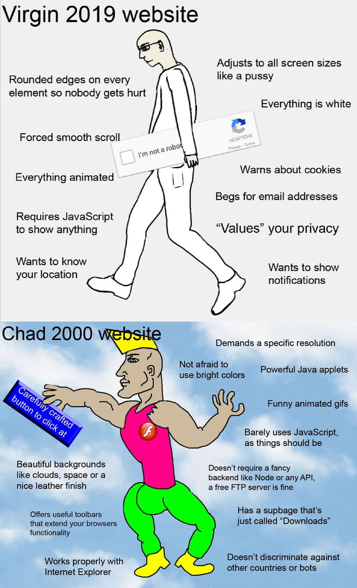 Be like Chad - 9GAG