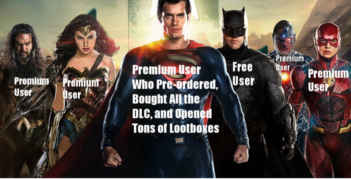 Justice League Power Levels Explained - 9GAG