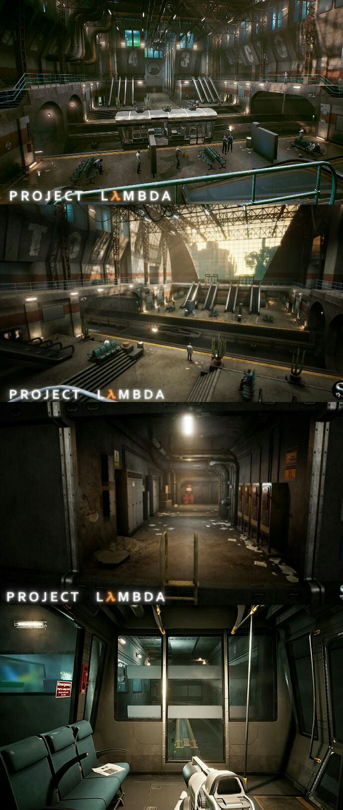 The first level of Half Life made with Unreal Engine - 9GAG