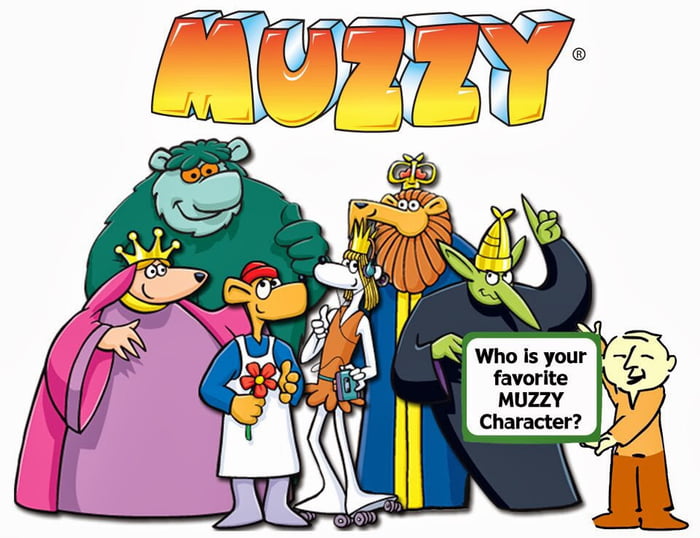 Who is your favorite Muzzy character? The way we learned english in ...