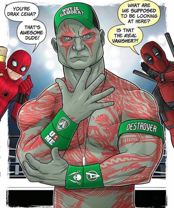 Drax Cena - 9GAG