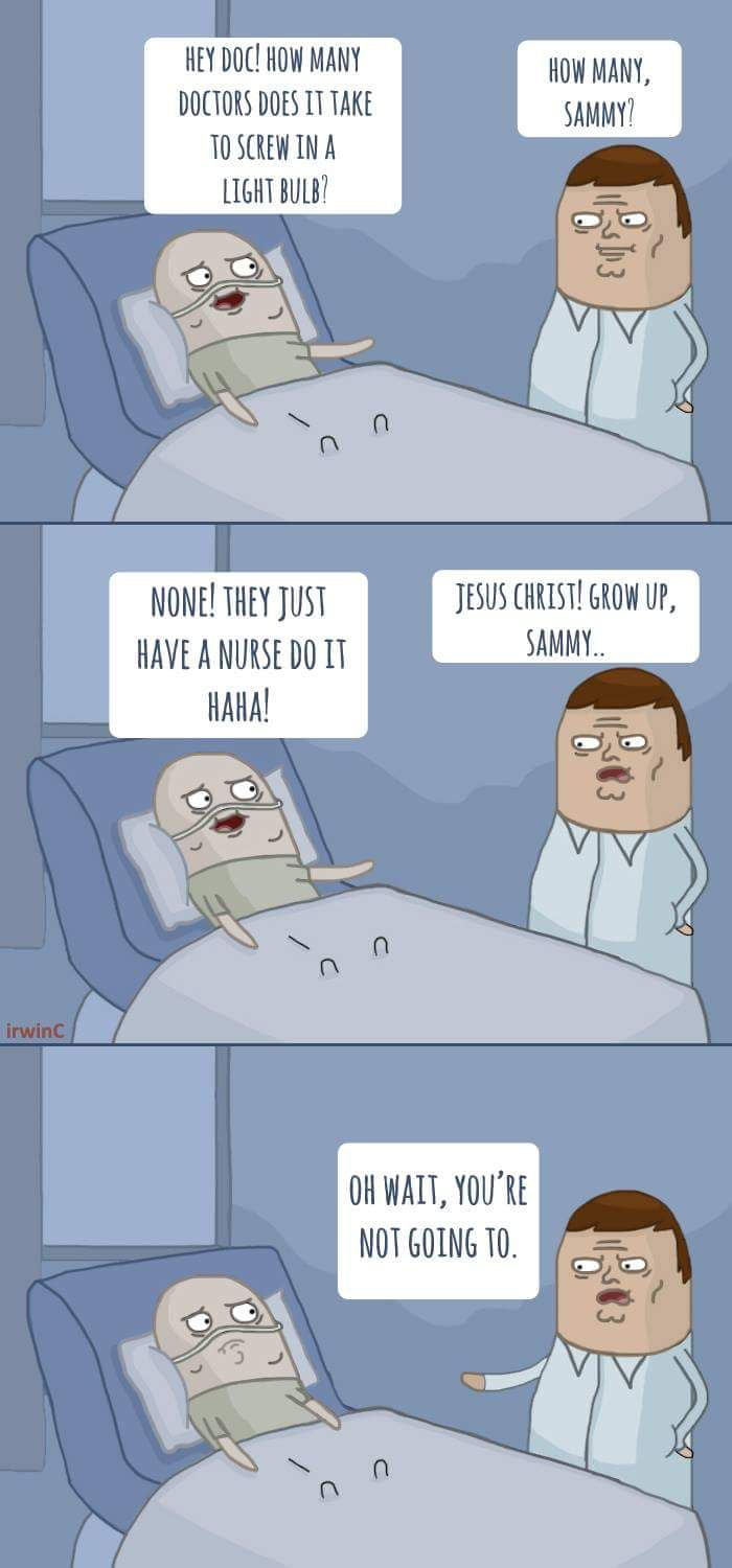 Dr. Doctor is a true savage - 9GAG