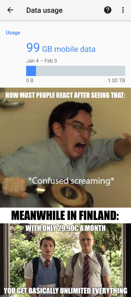 Unlimited Data Memes Wrong Meme Probably Imgur