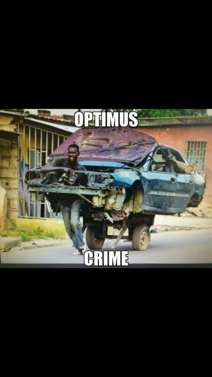 Optimus Crime - 9GAG