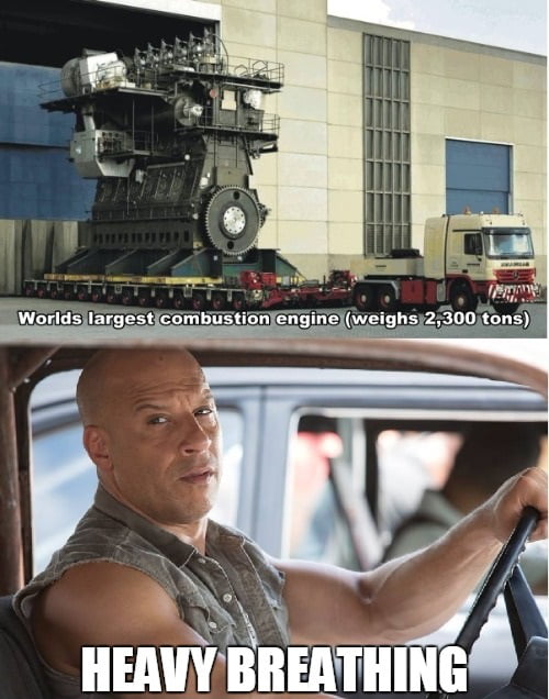 It´s a diesel engine - 9GAG