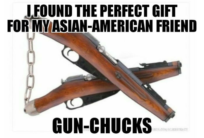 Gun-chucks - 9GAG