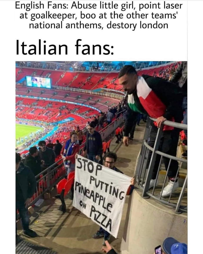 England fans are d*cks. - 9GAG