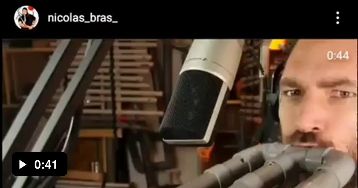 @nicolas_bras_ makes and plays functional homemade instruments - 9GAG