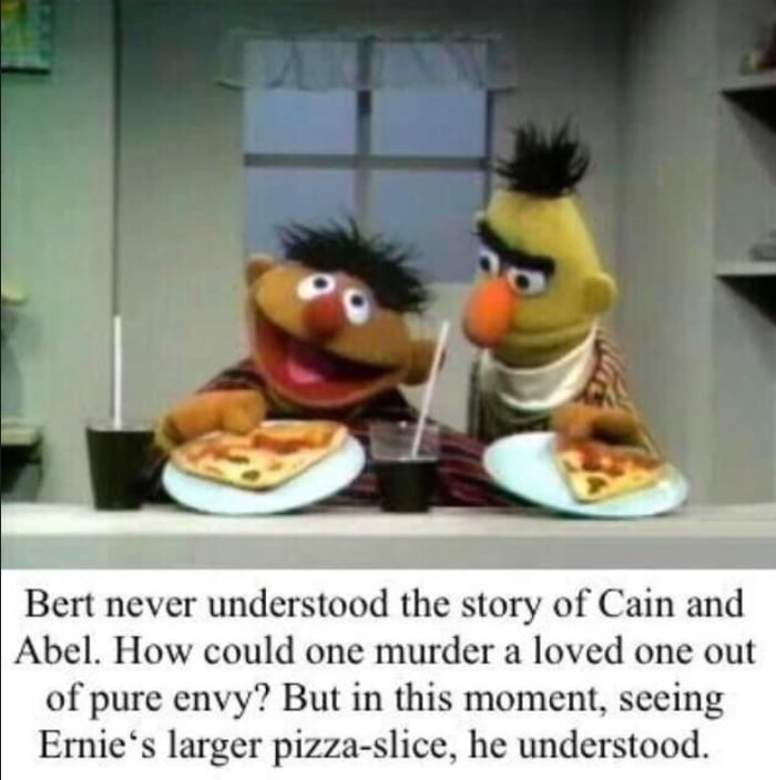 Just a classic Bert and Ernie meme. - 9GAG