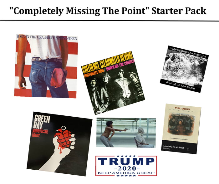 The "Completely Missing the Point" Starter Pack - 9GAG