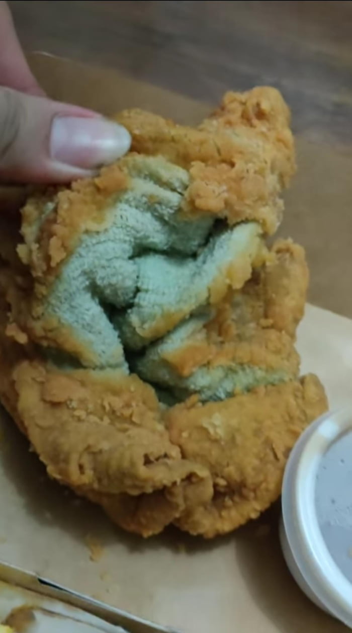Someone ordered fried chicken from a well-known Filipino fast-food and ...