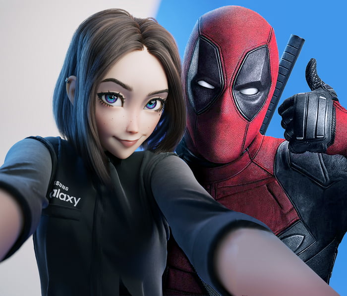 Deadpool and Samsung new virtual assistant edit by @rahalarts on insta ...
