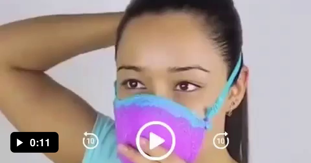It seems you can wear a bra as a mask! - 9GAG
