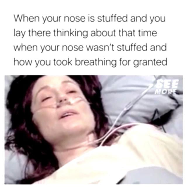 Nose goes gurgle gurgle - 9GAG