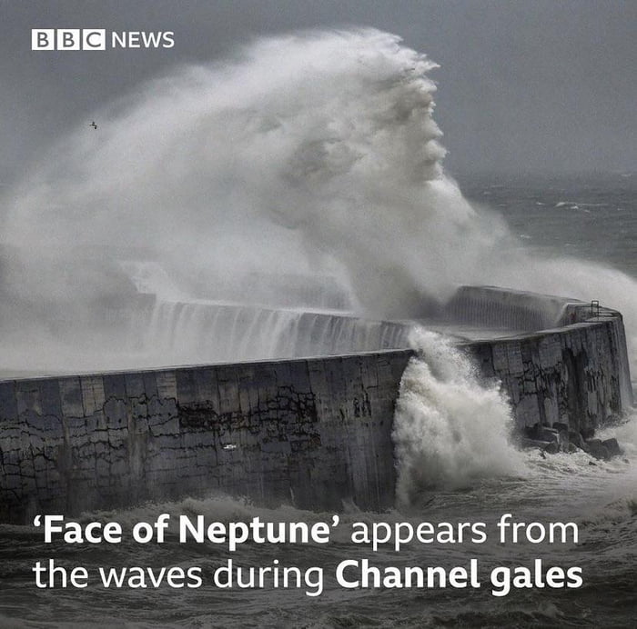 Face of Neptune: Controller of Waves - 9GAG