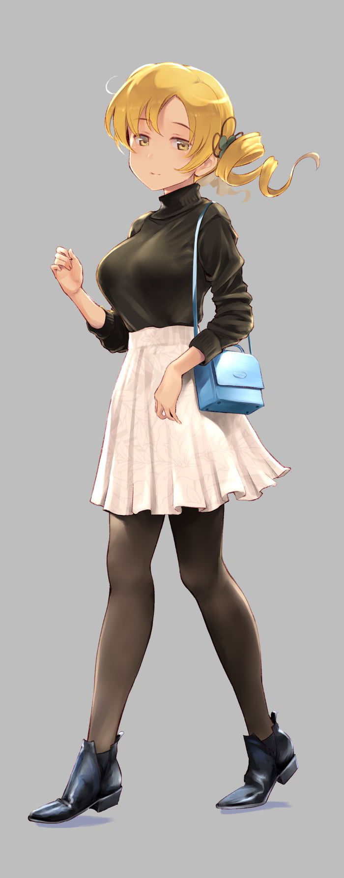 Anime Pantyhose Legs #486: Tomoe Mami (Mahou Shoujo Madoka Magica) in ...