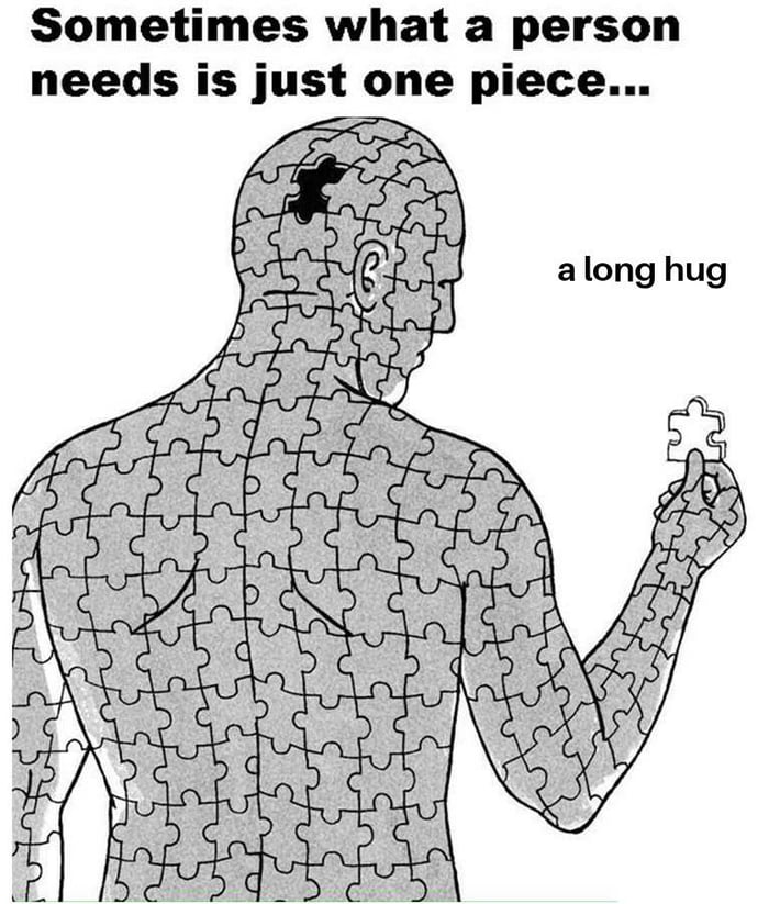 Maybe just a hug in general would be nice. - 9GAG