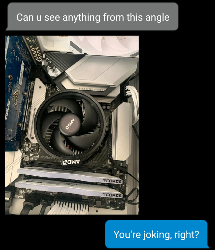 When your friend needs help with their over heating CPU... - 9GAG