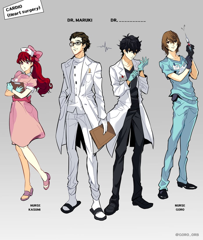 Posting Persona pics daily. Day 1185: P5R Maruki Clinic - 9GAG