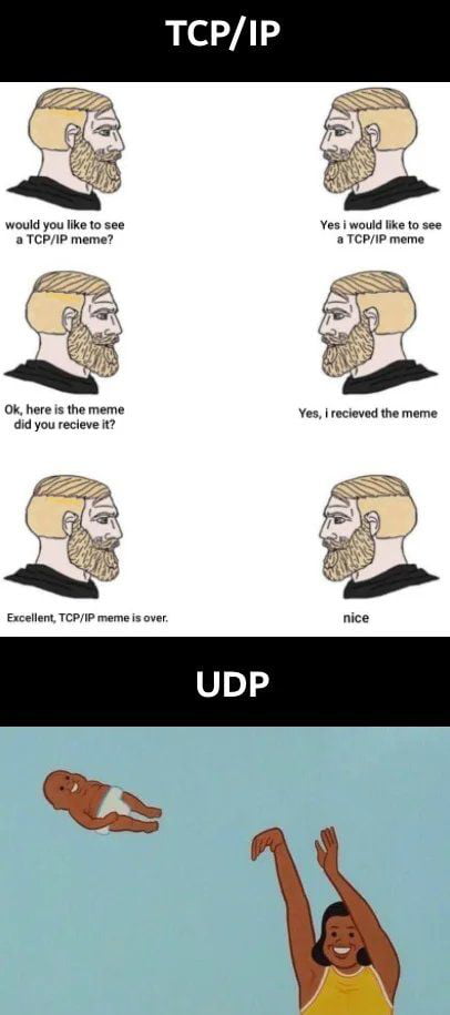 Do you want to hear a joke about tcp/ip? - 9GAG
