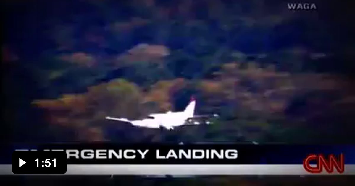 Amazing footage of pilot landing plane without landing gear! - 9GAG