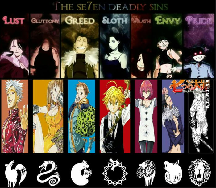 Wich one is the best 7 deadly sins - 9GAG