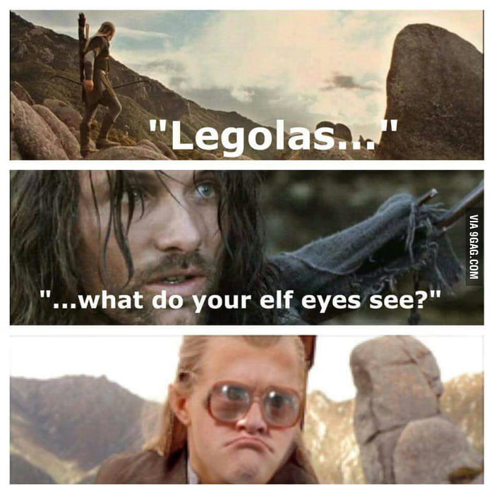 What do your elf eyes see? - 9GAG