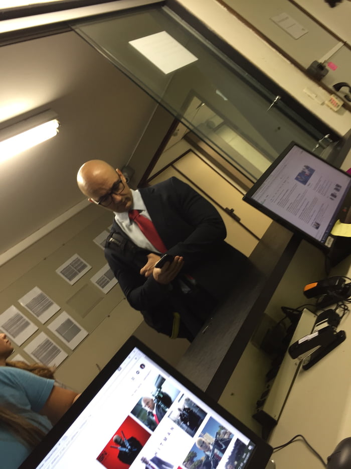 HES REAL. HITMAN IS REAL. AND HE WANTED SOME INTEL ON HIS GRADUATION - 9GAG