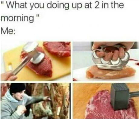 Making meat? - 9GAG